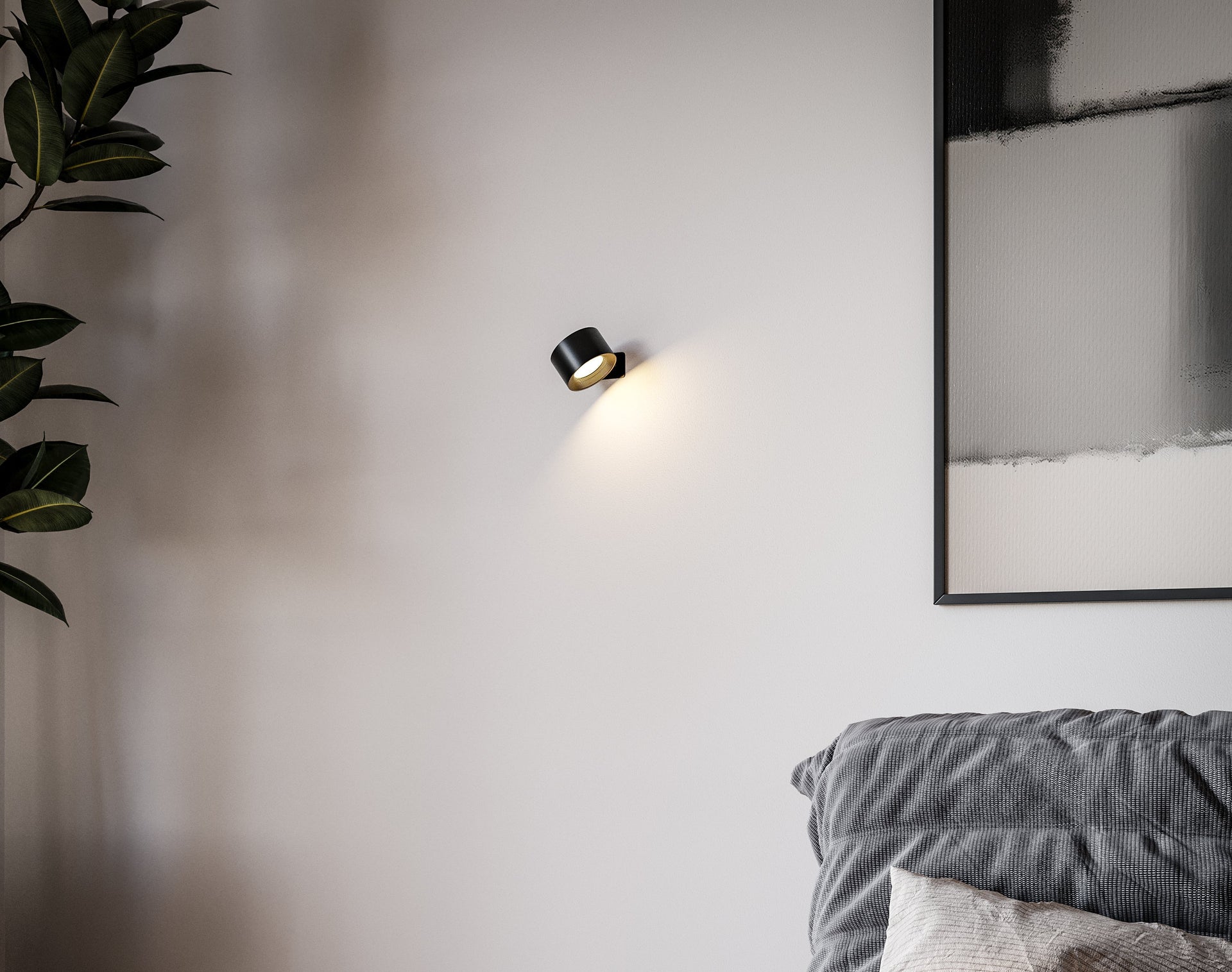 Trådløs væglampe i skandinavisk design | Nordic Lights